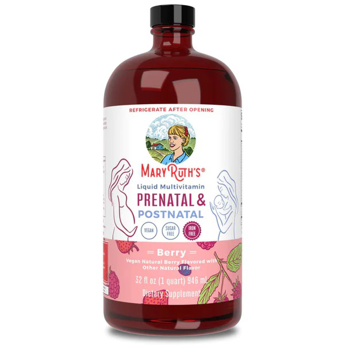 Prenatal & Postnatal Liquid Multivitamin – Johnson Livings