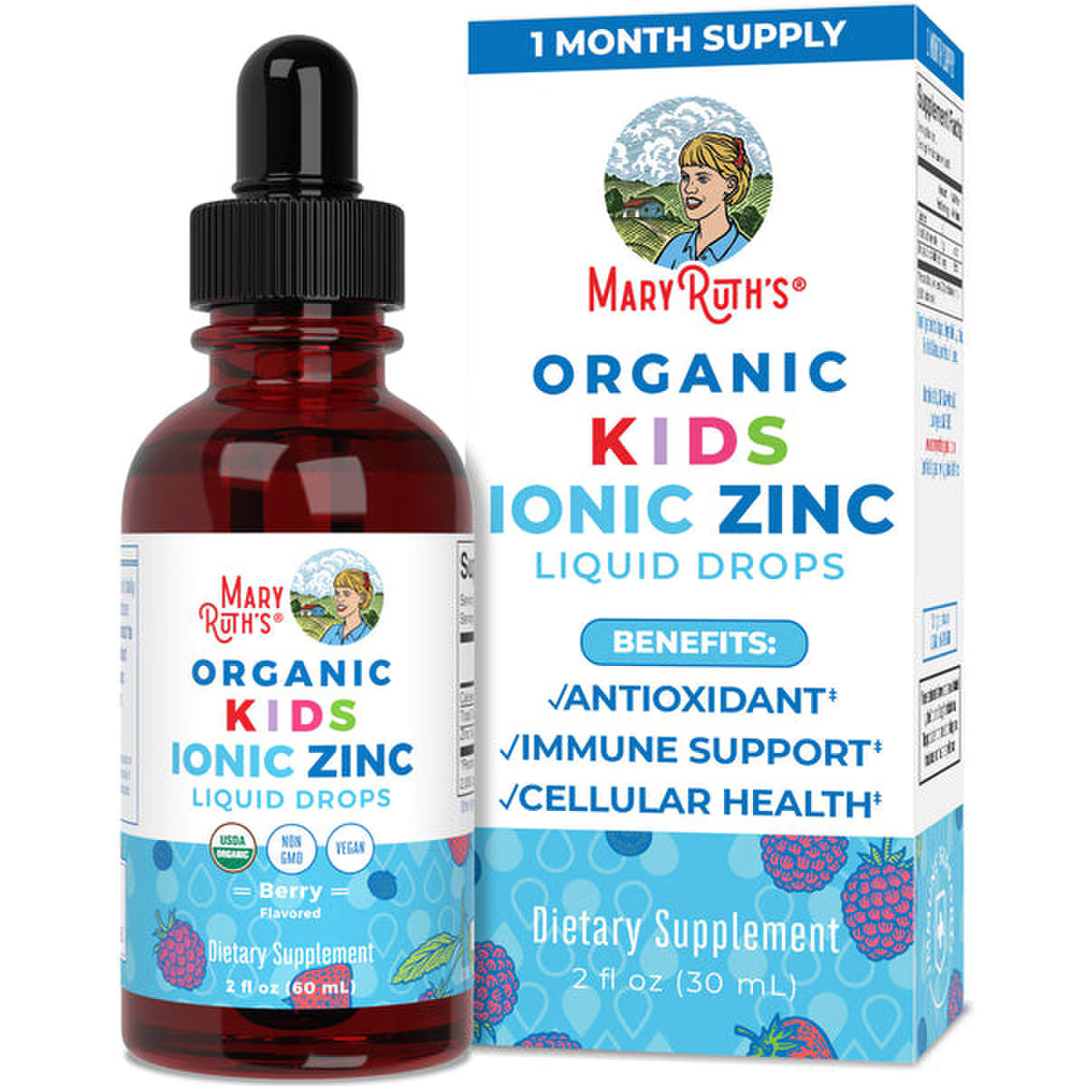 Organic Kids Liquid Zinc Drops – Johnson Livings